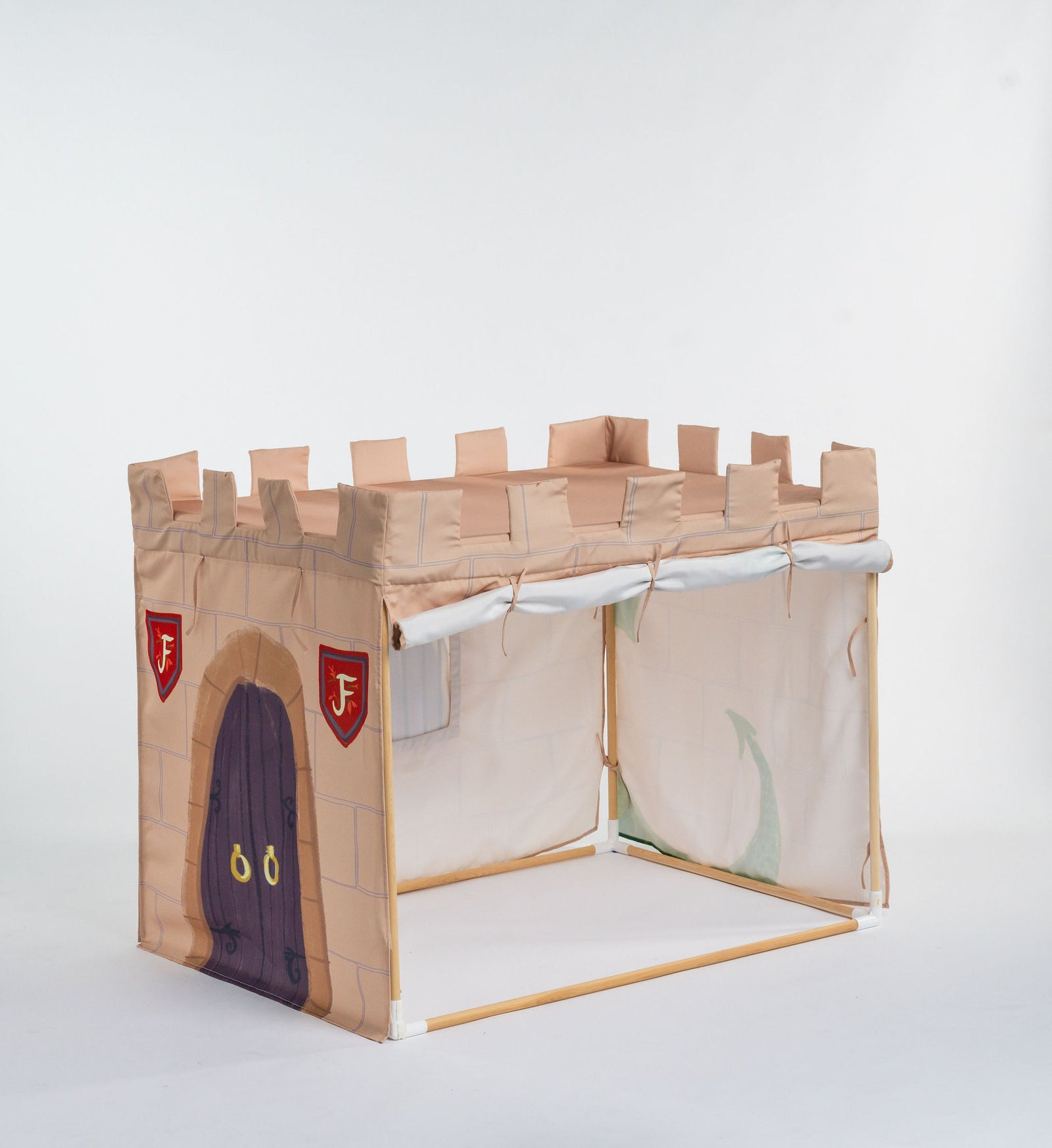 Flippi Prince, Princess Fort | Castle 4 in 1 Play Tents(Includes Flippi ...